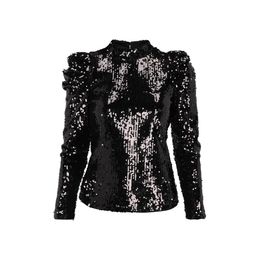 NAEMI Women Blouse in Black | Gr.: XL