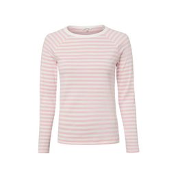 Opus Langarmshirt Sorka in rosa wei&szlig; | Gr.: 42