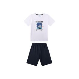 Sanetta Pyjama in Wei&szlig; | Gr.: 140