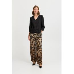 b. young Hose BYHINVA Loose fit in Black Mix | Gr.: 36