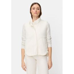 Camel Active Teddyweste mit Stehkragen in Milchwei&szlig; | Gr.: 38
