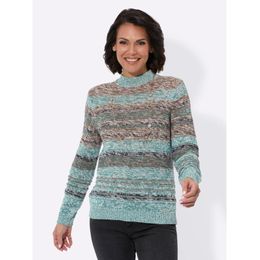 WITT WEIDEN Pullover in jade-braun-meliert | Gr.: 38
