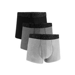 Under Armour Boxershort 3er Pack in Grau/Schwarz | Gr.: XXL