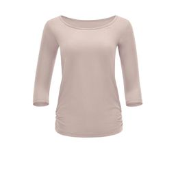 WINSHAPE Functional Light and Soft 3/4-Arm Top AET139LS in cappuccino | Gr.: XXL