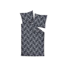 Janine Bettw&auml;sche J.D. 87112 in anthrazit | Gr.: 160x210 cm (65x100 cm)
