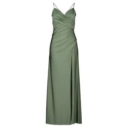 Vera Mont Abendkleid im Glitzer-Look in Green/Green | Gr.: 42