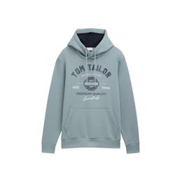 Tom Tailor Sweatshirt in grey mint | Gr.: S