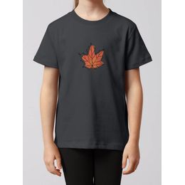 wat? Apparel T-Shirt Herbst in Grau | Gr.: 134-146