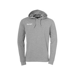 Kempa Kapuzenpullover HOODY in dark grau melange | Gr.: 140