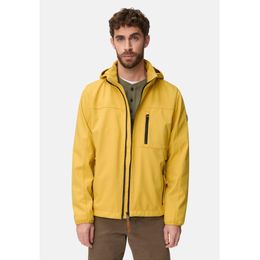 Camel Active Softshelljacke mit abnehmbarer Kapuze in Sonnengelb | Gr.: 50