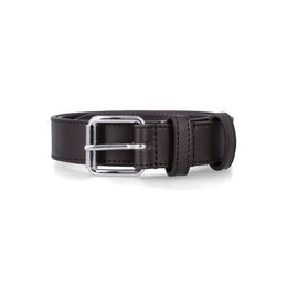 Comme des Gar&ccedil;ons Comme des Garcons G&uuml;rtel - Leather Buckle Belt With Dual Loops - Gr. S - in Schwarz - f&uuml;r Damen