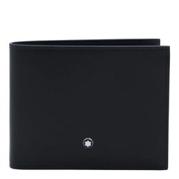 Montblanc Portemonnaies - Black Wallet With Clean Lines And Functional Desig - Gr. unisize - in Schwarz - f&uuml;r Damen