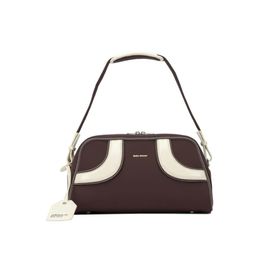 adidas originals Hobo Bags - Structured Dark Brown Sport Bag With Cream Accents - Gr. unisize - in Schwarz - f&uuml;r Damen