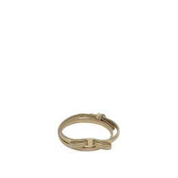 Salvatore Ferragamo Armband - Double-Wrap Leather Bracelet With Bow Detail - Gr. ONE SIZE - in Mehrfarbig - f&uuml;r Damen