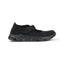 Salomon Low-Top Sneaker - Sporty Black Sneakers With Breathable Mesh And Lea - Gr. 4 - in Schwarz - f&uuml;r Damen