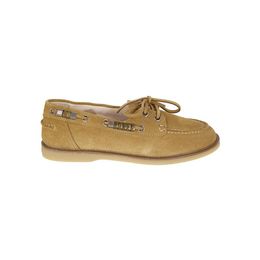 Pinko Suede Loafers With Lace-Up Design And Metal Logo A - Gr. 36 (EU) - in Braun