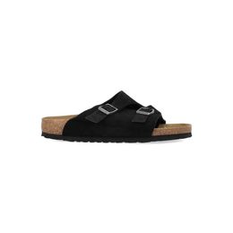 Birkenstock Loafer - Zurich Suede Sandals - Gr. 41 (EU) - in Schwarz - f&uuml;r Damen