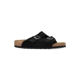 Birkenstock Loafer - Zurich Suede Sandals - Gr. 43 (EU) - in Schwarz - f&uuml;r Damen