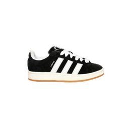 Adidas Low-Top Sneaker - Classic Low-Top Black Suede Sneakers With Iconic T - Gr. 41 (EU) - in Schwarz - f&uuml;r Damen