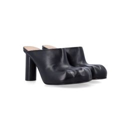 J.W.Anderson Slipper & Pantoletten - Paw Heel Leather Mule - Gr. 36 (EU) - in Schwarz - f&uuml;r Damen