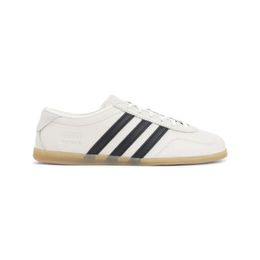 Adidas Low-Top Sneaker - Minimalist Low-Top Leather Sneakers With Contrasti - Gr. 4_5 - in Wei&szlig; - f&uuml;r Damen
