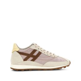 Hogan Low-Top Sneaker - Silk And Nylon Sneakers - Gr. 37,5 (EU) - in Beige - f&uuml;r Damen