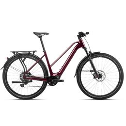 Orbea KEMEN MID 30 | Gr. S | Aluminium E-Trekkingbike Rot