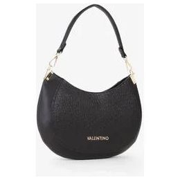 Hobo Valentino BAGS "HOBO BAG FALAK RE", Damen, Gr. B/H/T: 34cm x 24cm x 7cm, schwarz, Lederimitat, Taschen Hobo, Damen Tragetasche, Umh&auml;getasche, Schultertasche mit Logo