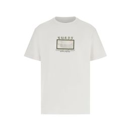 Guess Shirt 'JAPAN SMALL LANDSCAPE' male White size L