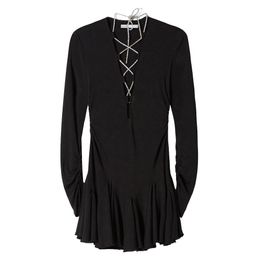 Bershka Dress female Black size M