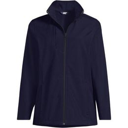 LANDS' END Softshell-Jacke, Damen,  Blau, Polyester, by Lands' End