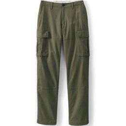 LANDS' END Classic Fit Cargohose, Herren,  Gr&uuml;n, Baumwoll-Mischung, by Lands' End