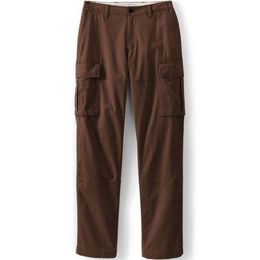 LANDS' END Classic Fit Cargohose, Herren,  Braun, Baumwoll-Mischung, by Lands' End