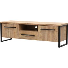 TV-Schrank OMG DESIGN "Carriba Lowboard", tropic, B:160cm H:50cm T:45cm, Schr&auml;nke, mit Soft-Close, Breite 160 cm