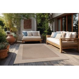 Teppich Kayoom "Tribal 425", multi, B:200cm H:6mm L:290cm, Polypropylen, Teppiche, Teppich, Kurzflor, In -und Outdoor geeignet