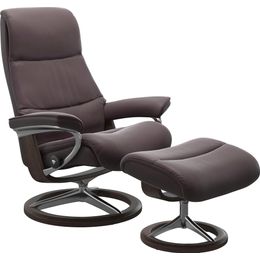 stressless "View" mit Signature Base, Gr&ouml;&szlig;e L,Gestell Wenge