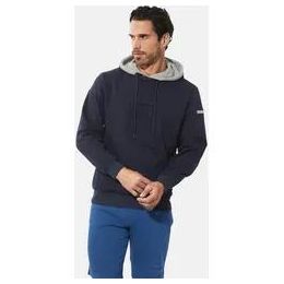 Kapuzensweatshirt Babista "Sweatshirt ELEGANZARA", Herren, Gr. M, blau (dunkelblau), Obermaterial: 60% Baumwolle CO. 40% Polyester COOLMAX PES(Coolmax)., Sweatshirts
