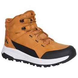 Winterstiefel MCKINLEY "HE.-APR&Egrave;S-STIEFEL RANGER II MID AQX", Herren, Gr. 42, braun light, wei&szlig;, bl, Synthetik, Schuhe Winterstiefel, Winterschuhe, Winterboots, Snowboots, wasserdicht