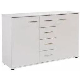 Kombikommode wimex "Petra/Pamela", wei&szlig;, B:130cm H:82cm T:41cm, Sideboards, Kombikommode