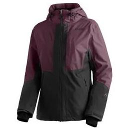 Skijacke Maier Sports "Campigna W", Damen, Gr. 42, lila (dunkelviolett), 100% Polyester, Jacken Skijacke, Damen Winterjacke wasserdicht u. atmungsaktiv