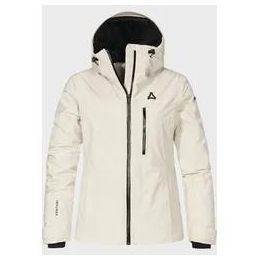 Sch&ouml;ffel Outdoorjacke SCH&Ouml;FFEL "Ski Jacket Style Nollen WMS", Damen, Gr. 44, 9040, natur, Oberstoff: Aussenseite: 100% Polyester; (Membran: Polyurethan); Futter: 100% Polyester; Wattierung: 100% Polyester, regular fit, hoch geschlossener Ausschnitt, Jacken Outdoorjacke