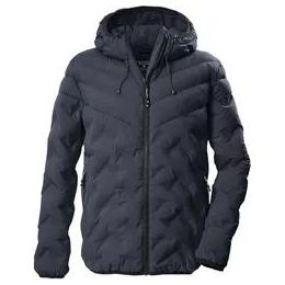 Steppjacke Killtec "KOW 295 MN JCKT", Damen, Gr. S, nachtblau, Oberseite: 100% Polyester;R&uuml;ckseite: 100% Polyester;Obermaterial 2: 100% Polyester;Futter: 100% Polyester;F&uuml;llung: 100% Polyester, Jacken Steppjacke, Wasserdichte Steppjacke mit Kinnschutz und regulierbarer Kapuze