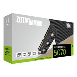 Zotac Grafikkarte "GAMING GeForce RTX 5070 SOLID", ohne farbbezeichnung, Grafikkarten