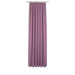 Vorhang WIRTH "Newbury", lila (flieder), B:130cm H:345cm, Baumwolle, Polyester, Gardinen, nach Ma&szlig;