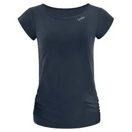 Sporttop WINSHAPE "AET130LS", Damen, Gr. S, grau (anthrazit), 85% Polyester, 15% Elasthan, Rundhals, Tops Sporttop, Functional Soft and Light