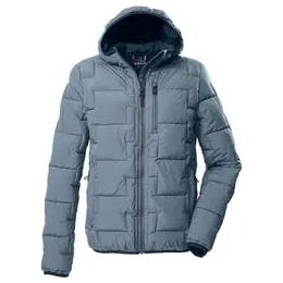 Steppjacke "GW 72 MN QLTD JCKT", Damen, Gr. L, blau (graublau), Obermaterial: 100% Polyester;Futter: 100% Polyester;F&uuml;llung: 100% Polyester, G.I.G.A. DX BY KILLTEC, Jacken Steppjacke, Wasserabweisende Herren Steppjacke mit 10.000 mm Wassers&auml;ule