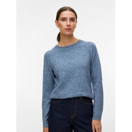 V&eacute;ro Moda Vero Moda "VMDOFFY LS O-NECK BLOUSE GA NOOS" Materialmix, regular fit