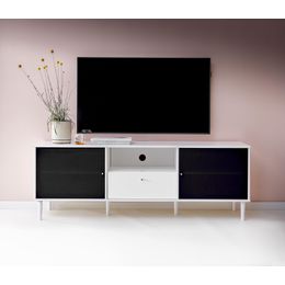 Hammel Furniture "Mistral Fernsehschrank, Medienm&ouml;bel, H&auml;ngend" mit T&uuml;ren mit Akustikstoff, Kabeldurchf&uuml;hrung, Lowboard, B: 161,5 cm