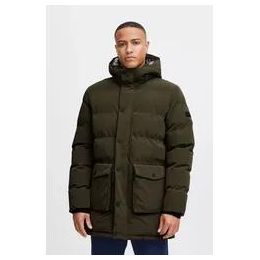 Steppmantel Blend "BHUkendt", Herren, Gr. L, deep forest, 85% Polyester, 15% Polyamid, unifarben, regular fit Po-bedeckend, M&auml;ntel Steppmantel, W&auml;rmender Basic Steppmantel