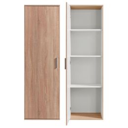 Mehrzweckschrank Procontour "Schrank Clara BESTSELLER", braun, B:50cm H:167cm T:52cm, Schr&auml;nke, Mehrzweckschrank